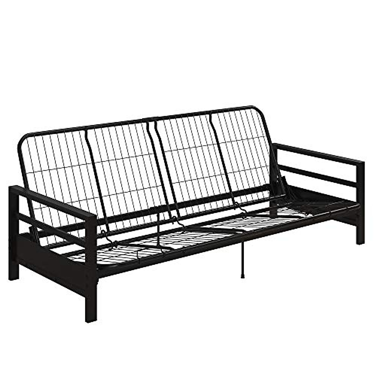 DHP Miles Metal Futon Frame, Black