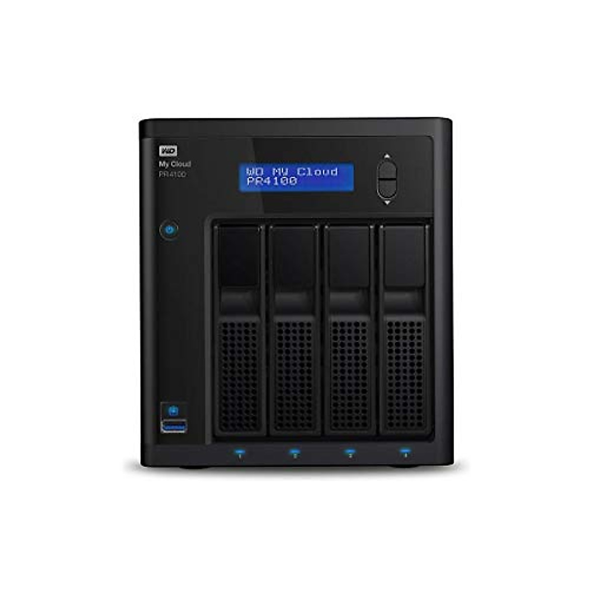 WD 16TB My Cloud Pro Series PR4100 Network Attached Storage - NAS - WDBNFA0160KBK-NESN