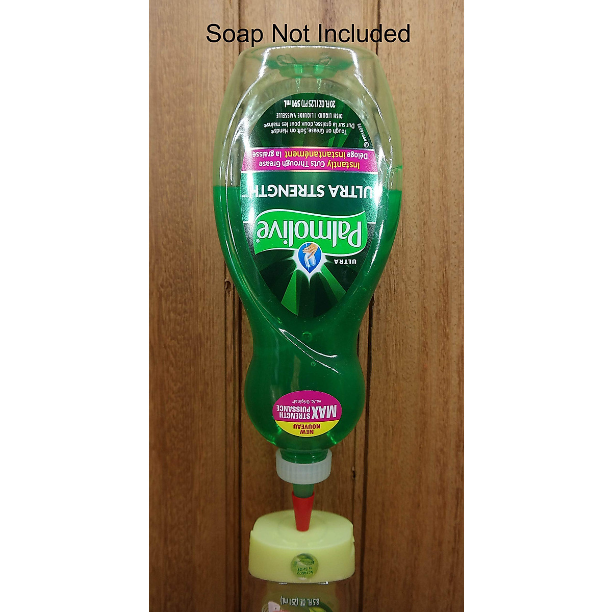 Transfer Cap For Your Lysol No Touch Auto Soap Dispenser - Refill With Your Own Hand or Dish Soap (soap not included)