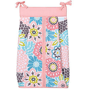 Waverly Blooms by Trend Lab 5 Piece Crib Bedding Set, Nursery, Pink