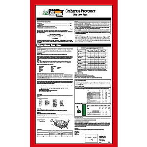 The Andersons Premium Crabgrass Preventer Plus Fertilizer 26-0-6 with Dimension - Covers up to 6,000 sq ft (17 lb)