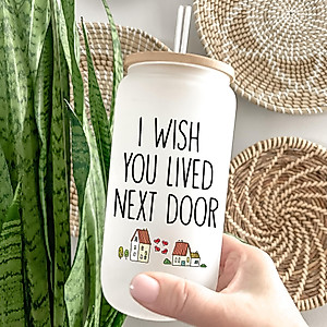 Best Friend Birthday Gifts, Friendship Gifts for Women, Cool Gifts for Female Friends, Long Distance Bestie BFF Funny Unique Gifts Idea for Senior Older Women Woman Over 50 60 70 - Glass Cup Mug