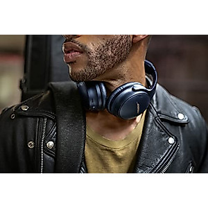 Bose QuietComfort 45 Bluetooth Wireless Noise Cancelling Headphones, Midnight Blue - Limited Edition (Renewed)