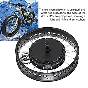 20 Inch Snow Bike Conversion Motor Kit, Electric Bicycle Conversion Kit, 72V 3000V Rear Drive Rotary Flywheel KT LCD8H Display