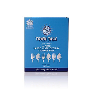 6 Piece Serving Piece Storage Roll by Town Talk - Holds 6 Servers