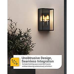 Sunco 10 Pack Dusk to Dawn Candelabra CA11 LED Light Bulbs Outdoor, 5W Equivalent 40W, CRI90 2700K White, Candle Flame Tip, Photocell Sensor, Decorative Filament, 500 Lumens, E12 Base UL