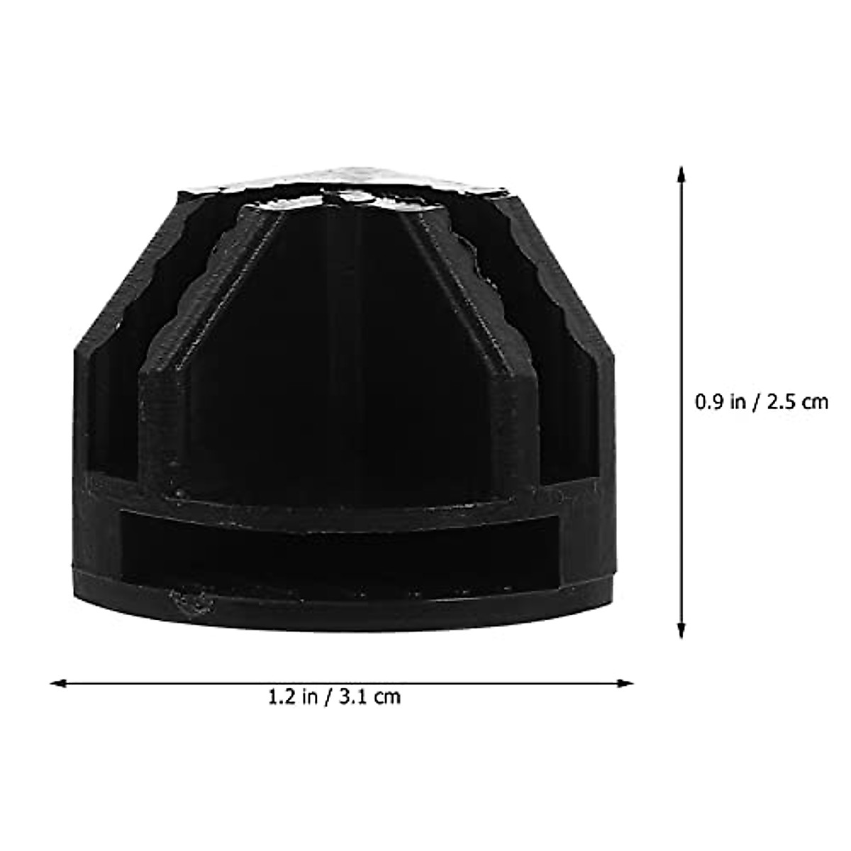 ARTIBETTER 20Pcs Cube Organizer Connector Plastic Cube Connector Wire Cube Connectors Closet Storage Organization (Black)