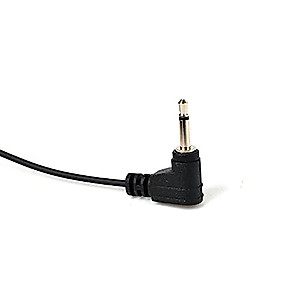 UAYESOK 3.5mm Police Receive/Listen Only Earpiece G Shape Soft Ear Hook Surveillance Headset for Two Way Radio, Radio Speaker Mic