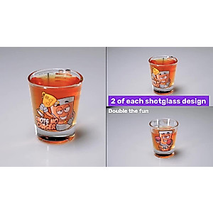 Extremely Under The Influence + Shot Glass Bundle (Expansion Pack and 6 Shot Glasses)