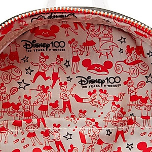 Loungefly Disney100 Mickey Mouse Club Double Strap Shoulder Bag