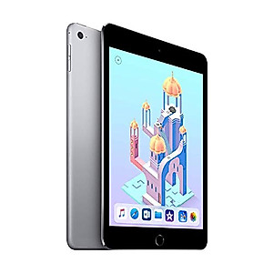 Apple iPad Mini 4, 128GB, Space Gray - WiFi (Renewed)