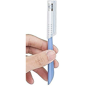 Women Facial Razor for Hair Removal - Dermaplaning Tool Peach Fuzz Trimmer, Fine Hair Remover Eyebrow Razors and Dermaplane Face Shavers Women's Exfoliating for Sensitive Skin Essential Travel