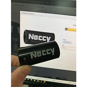 Custom Engraved Black Turbo Guard Cover for Big Shot and Big Buddy Blazer Torch