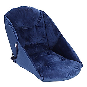 ITODAUS Waist Backrest Pad Seat Cushion Back Siamese Cushion Home Office Kitchen Car Chair Seat Cushion Pads Recliner Non-Slip Comfortable Warm Velvet Back Cushion for Adult Child