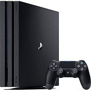 Sony Playstation 4 Pro Black 1TB and Dual Shock 4 Controller with Free Death Stranding Game (PS4)