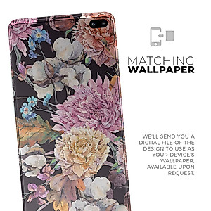 DesignSkinz Summer Watercolor Floral v1 Protective Vinyl Decal Wrap Skin Cover Compatible with The Samsung Galaxy S20 (Screen Trim & Back Glass Skin)