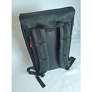 Infusion by Chef Kevin Knife Backpack | 30+ Slots for Knives & Utensils up to 18'' Padded Straps Hidden Back Pocket Computer Durable Spacious Modern| Water Repellant Chefs Culinary Students, Black