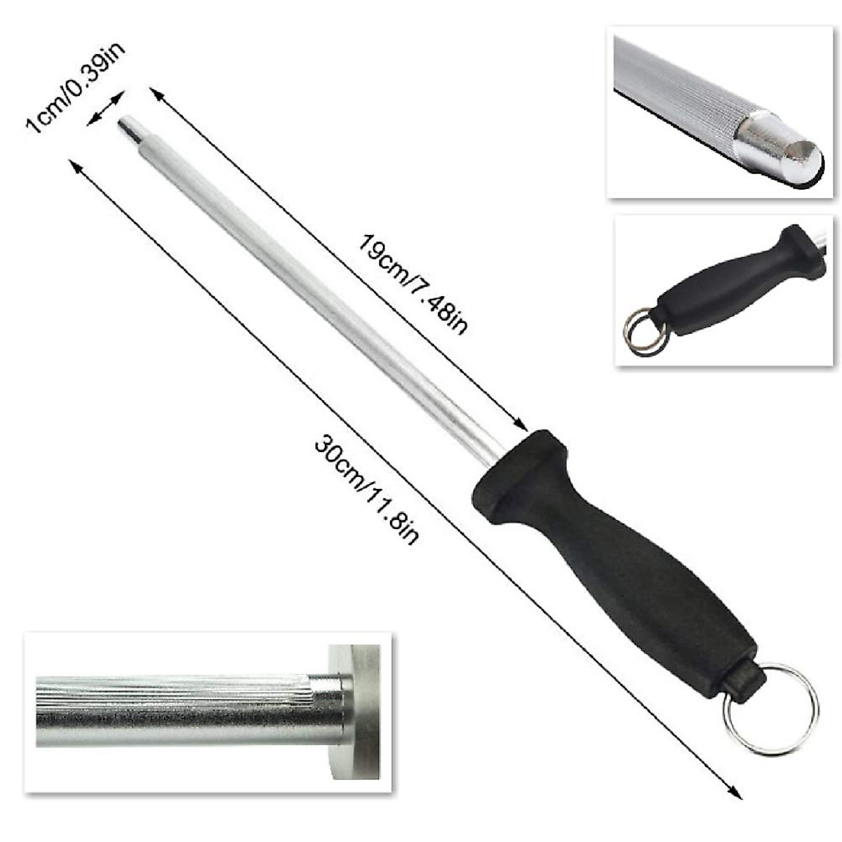 Knife Sharpening Rod,Best Professional Honing Steel Knife Sharpening