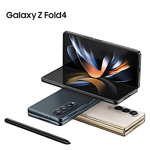 Galaxy Z Fold 4 Pen Stylus Replacement for Samsung Galaxy Z Fold 4/5 S Pen Stylus Pen,Compatible Galaxy Z Fold 4/5 Phone EF-FF92PCBEGUS with Eject Pin+2 Tips (Black)