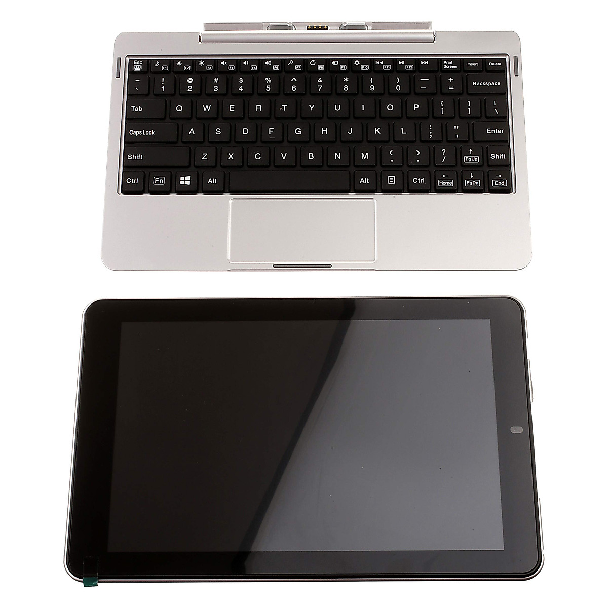 RCA 2018 Newest Premium High Performance Cambio 10.1" 2-in-1 Touchscreen Tablet PC Intel Quad-Core Processor 2GB RAM 32GB Hard Drive Webcam WiFi Microsoft Office Mobile Bluetooth Windows 10-Silver