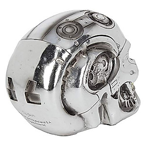 Terminator Nemesis Now T- Box 18cm Silver, Resin