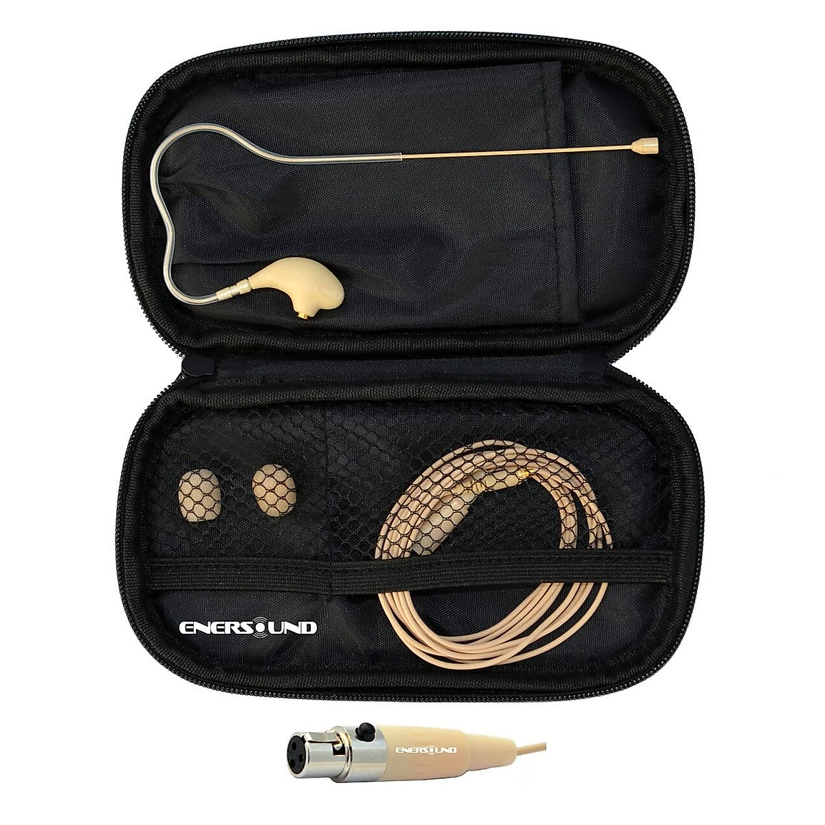 Enersound MIC-400MXL Professional Earset/Headset Microphone Compatible with AKG/Samson Wireless Systems with Mini XLR