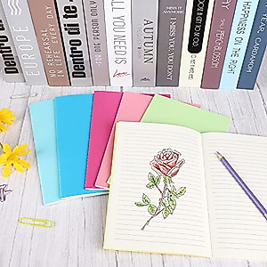 EOOUT 30pcs A5 Journals Notebooks Bulk, Ruled Lined Journal for Writing, 5.5" X 8.5", 60 Pages, for Kids, Office Supplies, School Supplies, 15 Colors