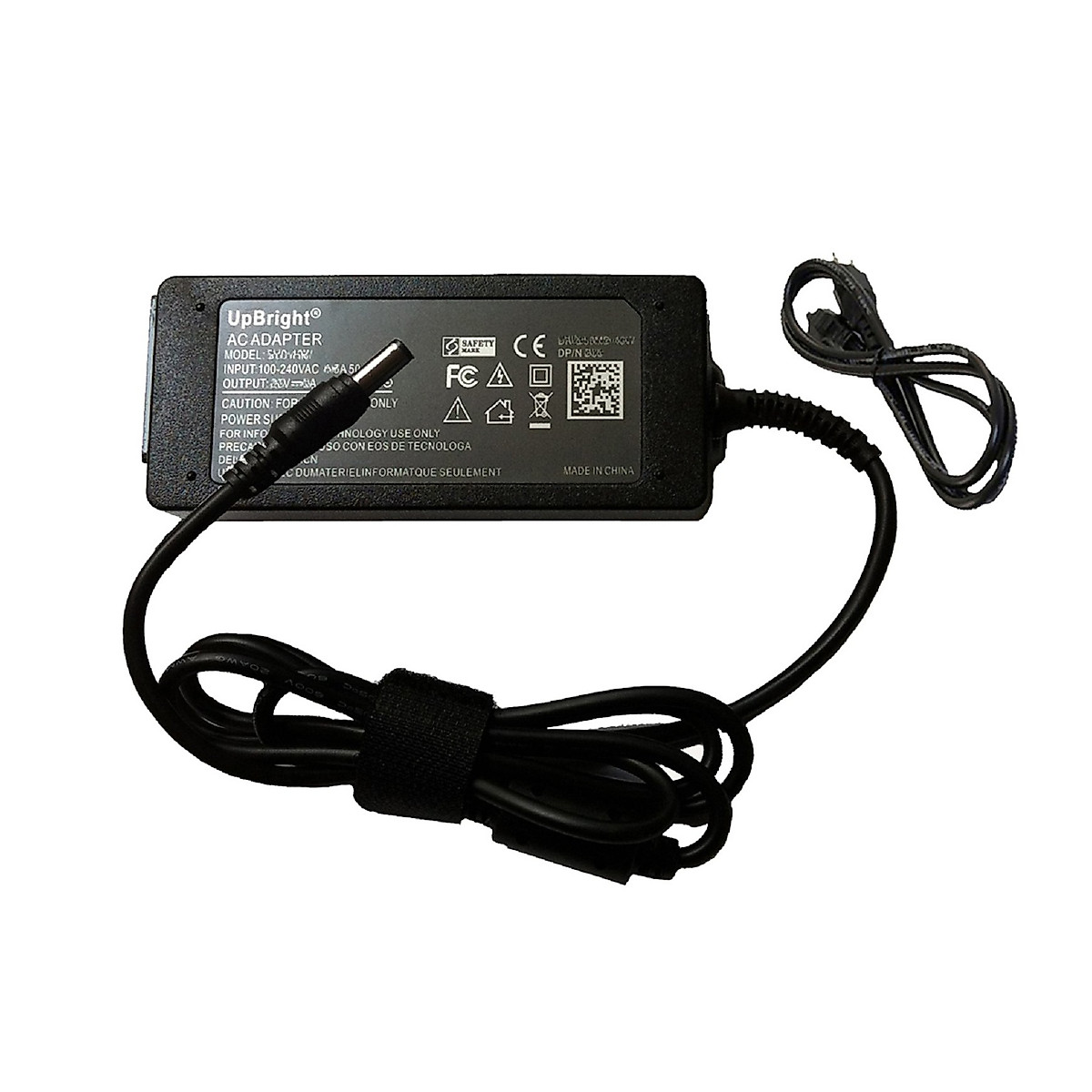 UPBRIGHT® New Global 12V 3.33A 40W AC/DC Adapter for Vizio M160MV 16" HD LED LCD Television 623311230012R 12VDC 3330mA 12.0V 12Volts 40 Watts DC12V Power Supply Cord Cable PS Charger Mains PSU