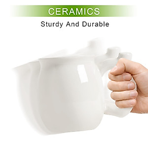 ISTOOLL Wake Coffee Mug Novelty Bake Coffee Cup for Halloween Christmas Birthday Party Gift