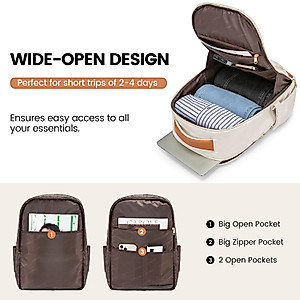 LOVEVOOK Laptop Backpack for Women Teacher/Nurse Backpack Purse Computer Bag Work Travel Backpack Men Business Bookbag with USB Charging Port College Students Backpack