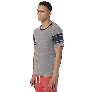 Alternative Men's Touchdown Tee, Eco Grey, Medium