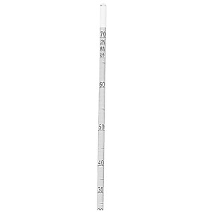 Mikinona 1 Set Wine Making Kit Hydrometer Test Kit Hydrometer Tester Reusable Measuring Tube Compact Measuring Tube Daily Use Graduated Cylinder Reusable Hydrometer Wine Sampling Tube Glass