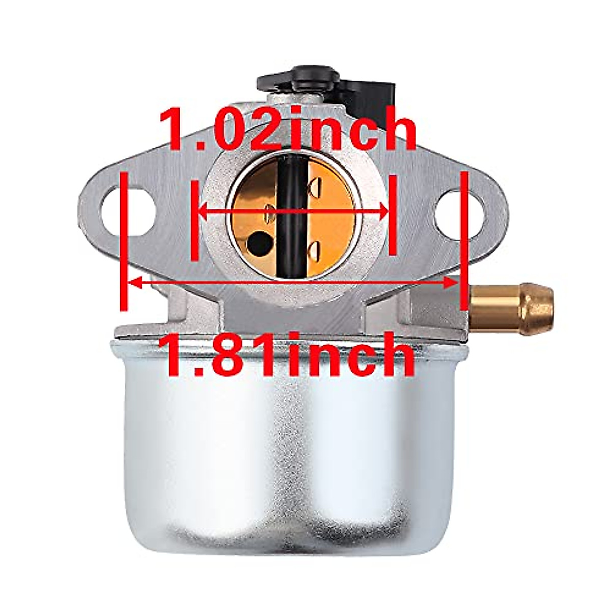 Panari 497314 799868 Carburetor for Briggs & Stratton 14111 498170 497314 497586 498254 498255 498966 Craftsman 625 6150 Engine with 491588s Filter