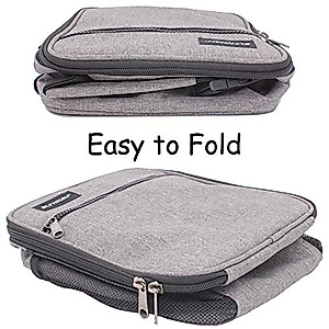 Slynnar Lunch bag Freezable Lunch Box, Camo Blue