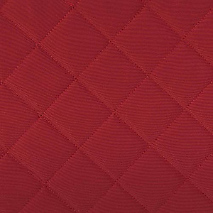 Outsunny 3-Seat Patio Swing Chair, Converting Flatbed, Outdoor Porch Swing Glider with Adjustable Canopy, Removable Cushions, Pillows for Garden, Poolside, Backyard, Red