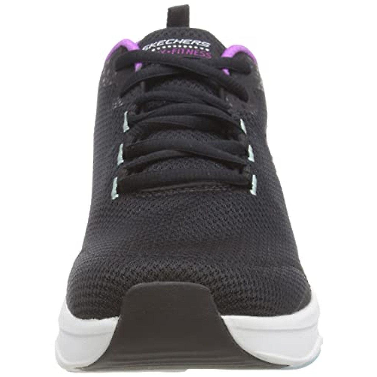 Skechers D'lux Fitness Women Walking Shoes Black/Multi (us_Footwear_Size_System, Adult, Women, Numeric, Medium, Numeric_8_Point_5)