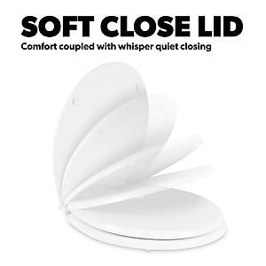 Dometic 310 Standard Toilet | Oblong Shape| Lightweight and Efficient with Pressure-Enhanced Flush | White | Perfect for Modern RVs