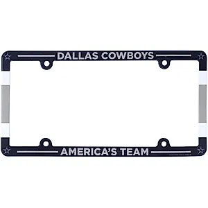 WinCraft Dallas Cowboys Full Color License Plate Frame