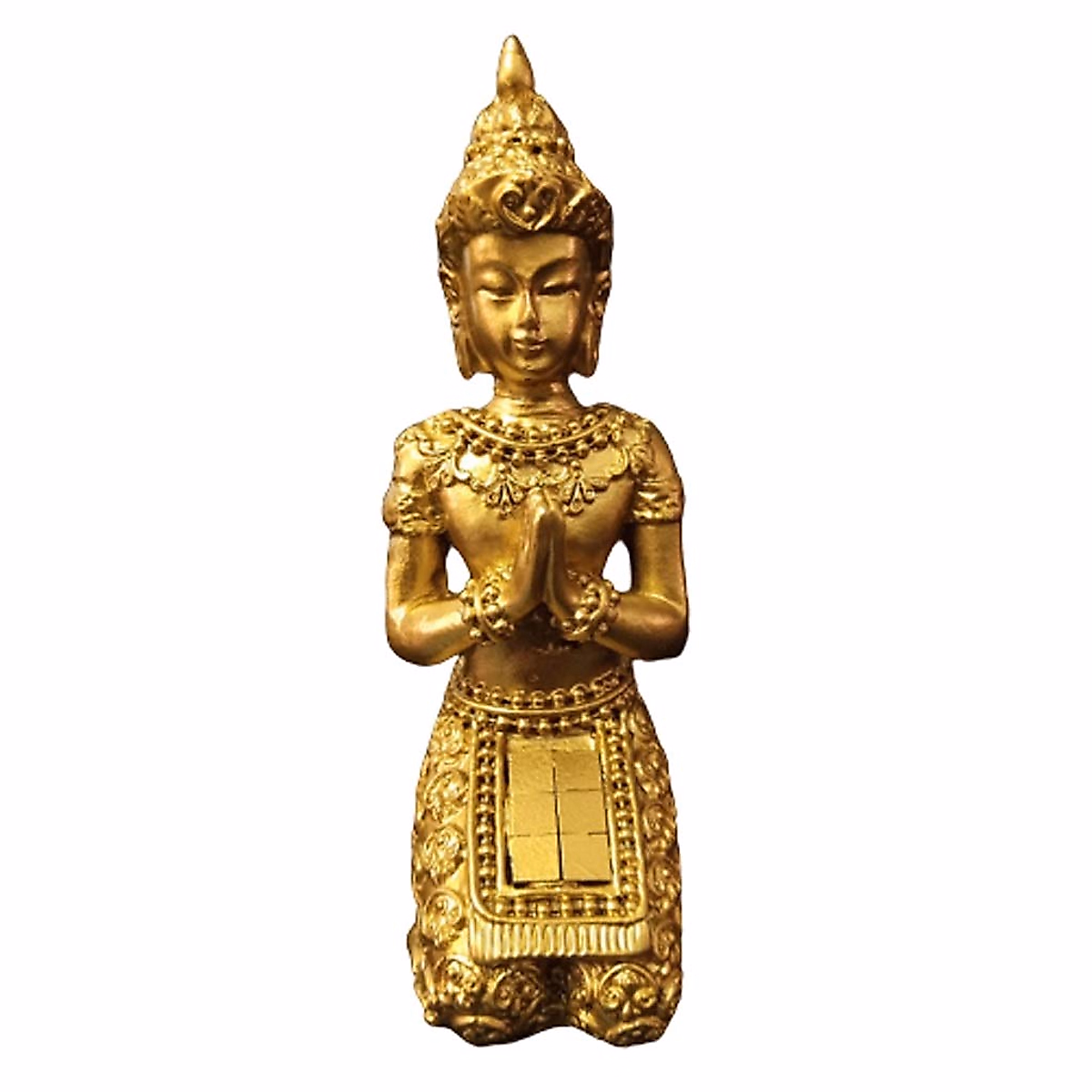 Buddha Statue Buddha Statue Decoration Gold Ganesha Thailand Figurines Meditation Sculpture for Home Garden Ornaments Crafts Meditating Buddha
