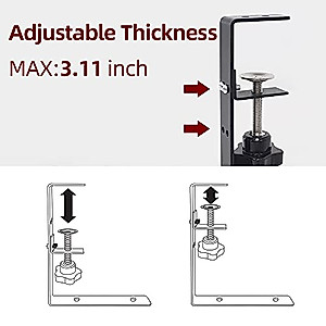 Hippo & Frog No Drill Under Desk Cable Management Tray - Under Standing Desk Cable Organizer,Wire Management Tray,Desk Cable Tray for Office and Home. 1 Rack (Black Wire Tray - 15.94'' (1)