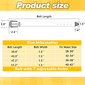 Rhinestone Western Belt Bling Studded belts for Women Cowgirl Cowboy Leather Diamond Belt Vintage Waist Belt for Jeans Dress (Gold, 39.4 Inch)