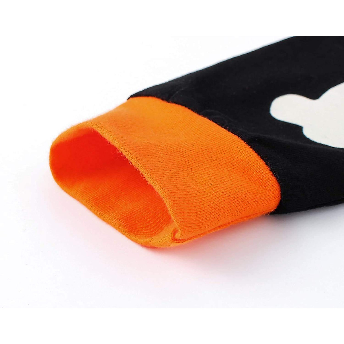 Tkria Kids Pajamas for Girls Skeleton Glow-in-The-Dark Cotton Sleepwear Toddler Clothes Halloween Outfit Size 1-12T