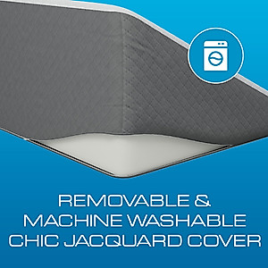 Kӧlbs Bed Wedge Pillow with Memory Foam Top | Stylish Chic Jacquard Cover | Wedge Pillow for Sleeping and Acid Reflux, Heartburn, and GERD Pillow – Snoring Pillow