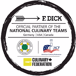 F. DICK – 1905 Chef Knife - Classic kitchen knife with 8.3" blade & 56 HRC - Ideal for meat & vegetables - High carbon - Stainless steel - Ultra sharp - Ergonomic handle