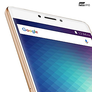 BLU PURE XR Smartphone - 4G LTE GSM Unlocked - 64GB +4GB RAM - Gold