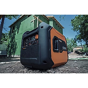 Generac 7127 iQ3500 3,500-Watt Gas-Powered Portable Inverter Generator - Durable, Lightweight Design with Parallel Capability - Speed Selection for Quiet Performance or Maximum Power - CARB Compliant