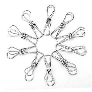 SEWACC Sturdy Metal Chip Bag Clips Snack Bag Clips Food Clips Food Bag Clips Kitchen Bag Clips Chip Clips