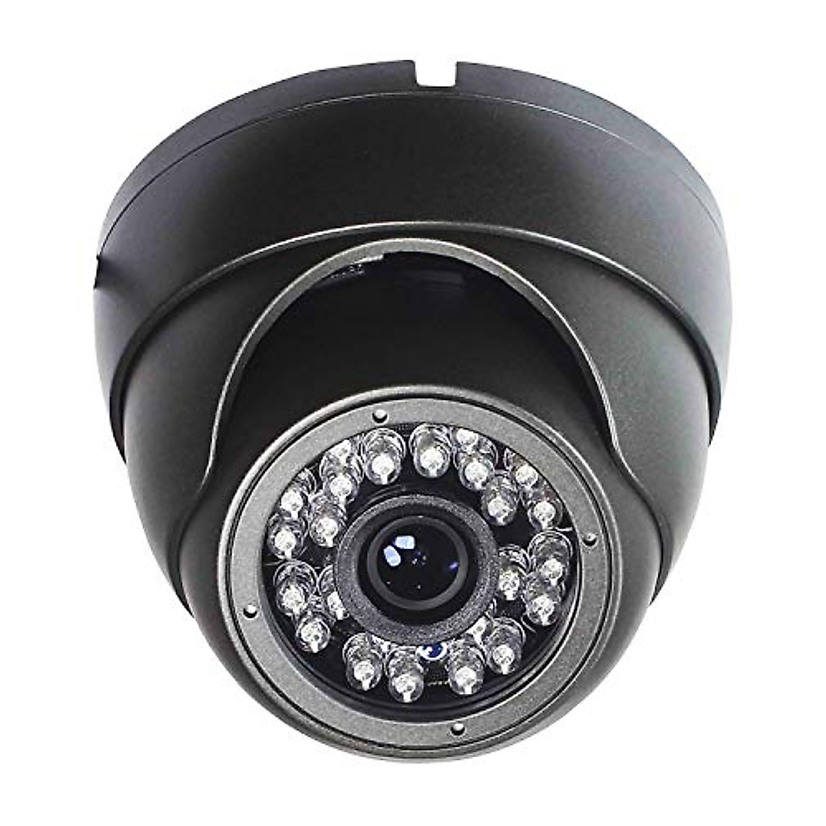 Sinis Security 5MP 4MP TVI Analog Security Dome Camera, 3.6mm Lens, 80Ft Night Vision, Outdoor Weatherproof, Grey Full Metal Housing, Default TVI 4MP 30fps