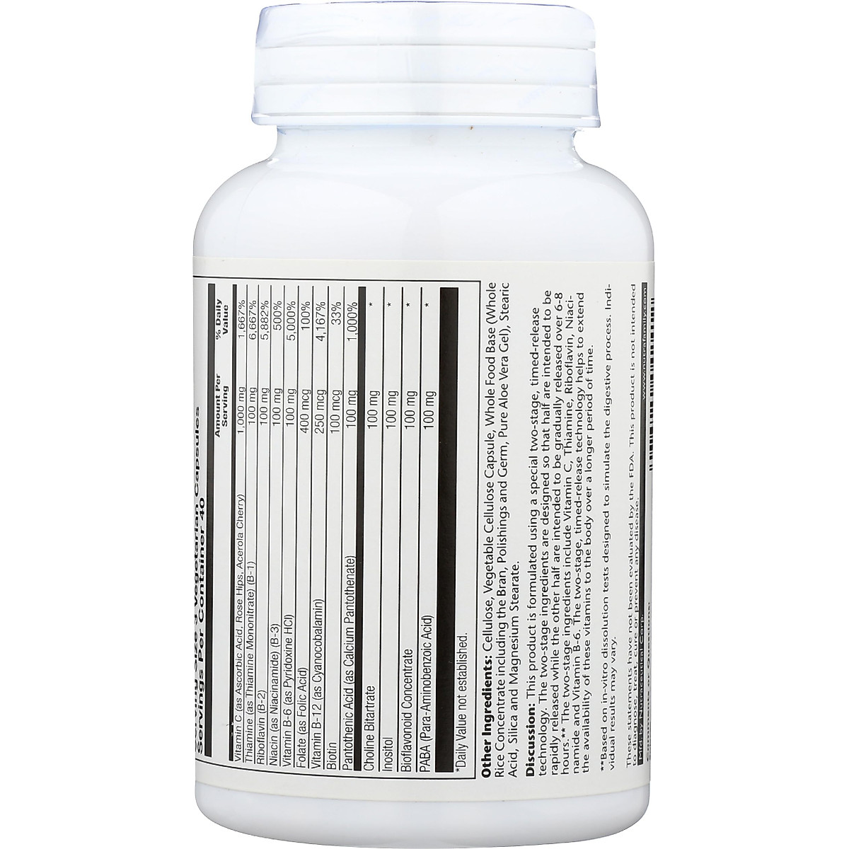 SOLARAY TwoStage Mega-B-Stress, 120 CT