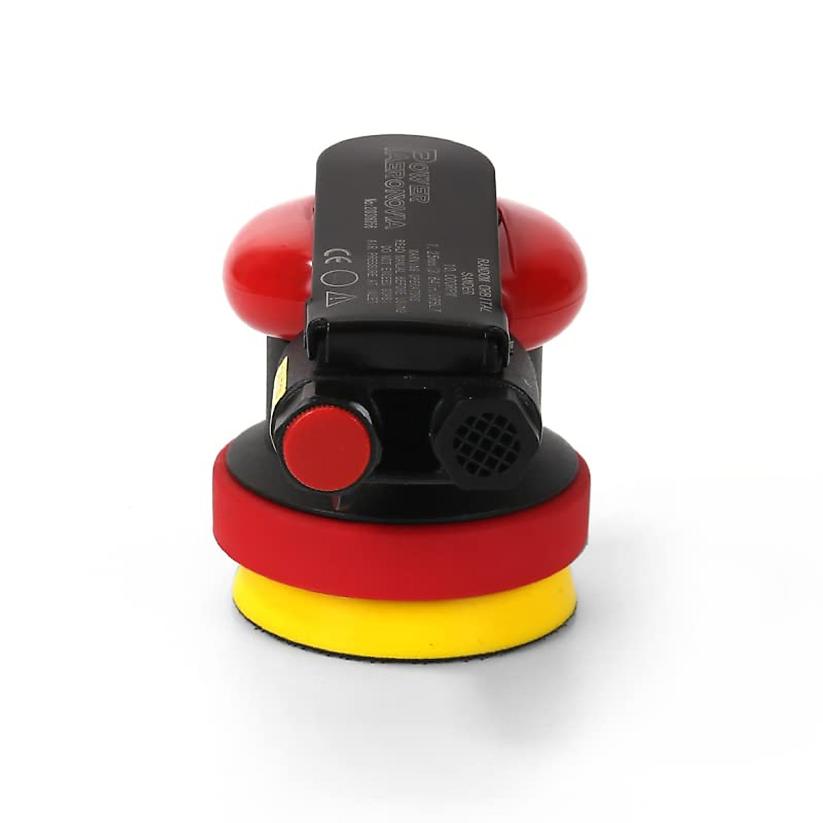 3 Inch Finishing Palm Pneumatic Sander Tool,3", 3/32”Mini DA Air Sander for corner